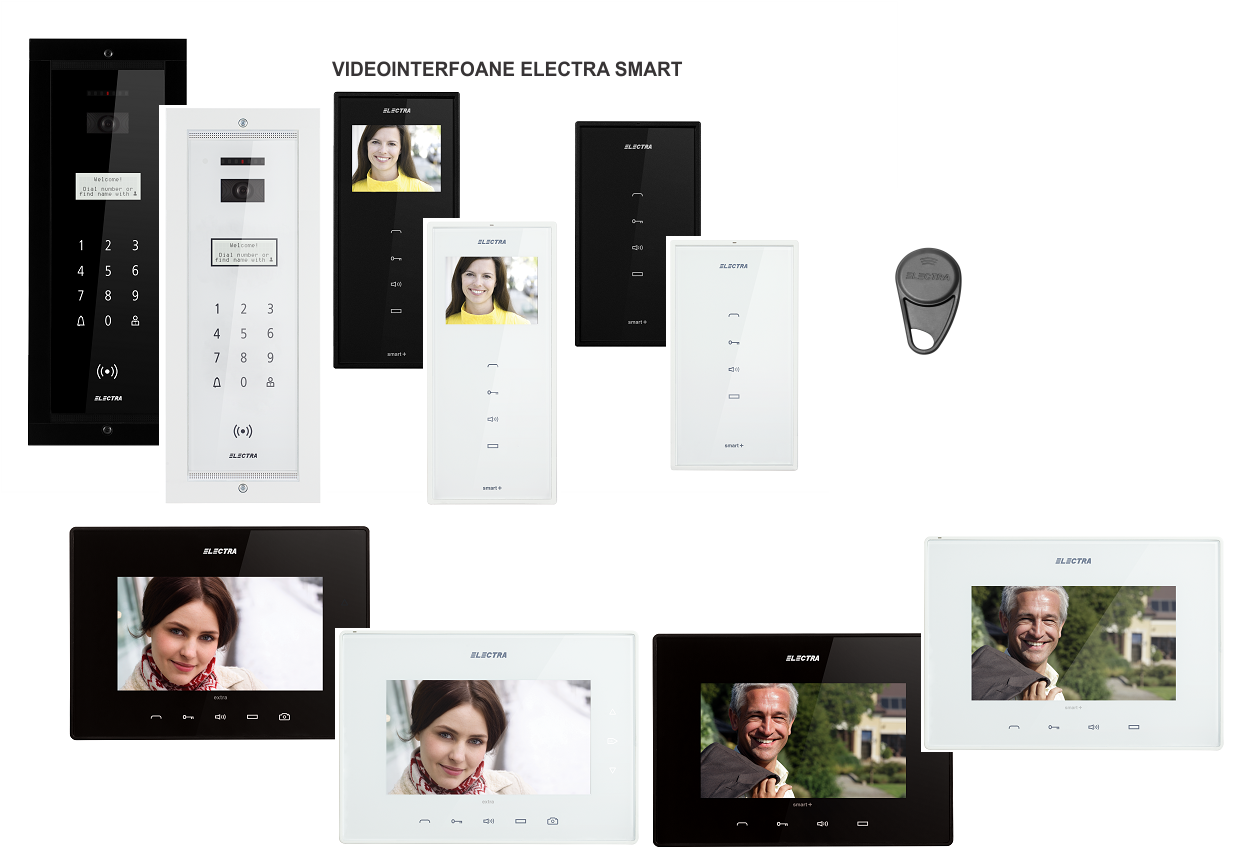 Videointerfon bloc Electra Smart - tehnologie si design de ultima ora